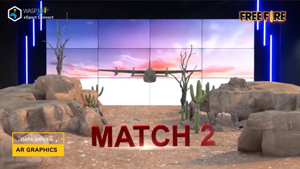 WASP3D Graphics for Free Fire Open Grand Finals