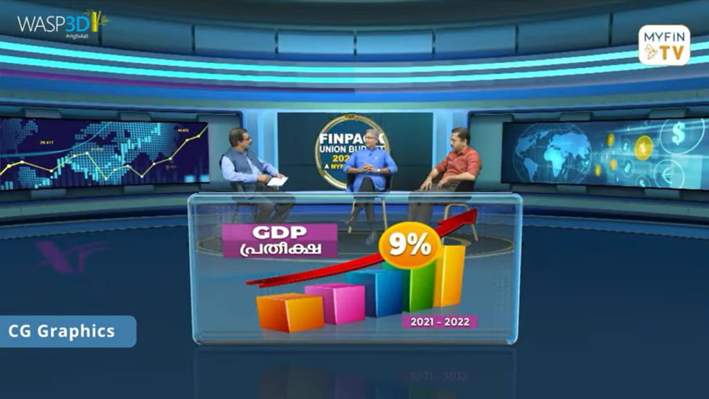 WASP3D with MyFin to Deliver Finance Broadcast Graphics