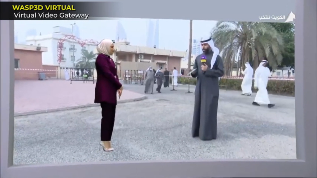 Virtual Video Gateway for Al Majalis TV by WASP3D