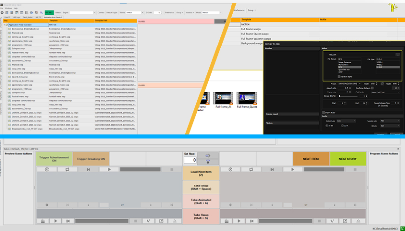 Live Graphics Playlist Manager