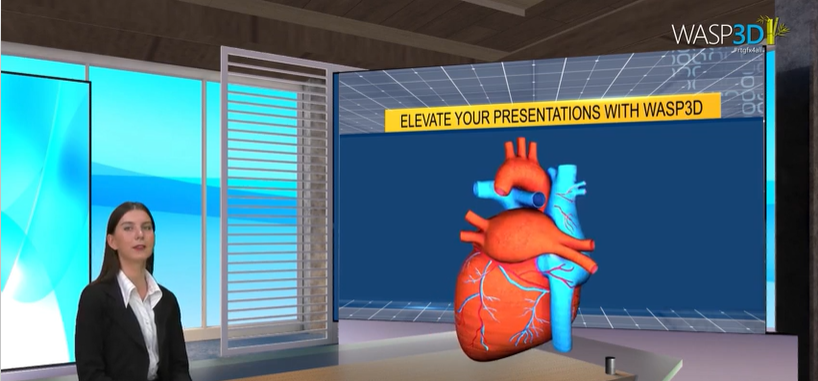 Presenter- Interactive 3D Telestration Presentation