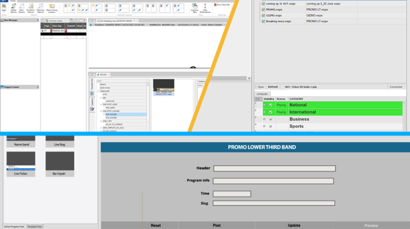 Smart Data Management Application for Real-Time Control